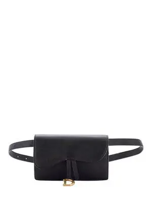 Dior Saddle Rectangular Belt Bag - Black