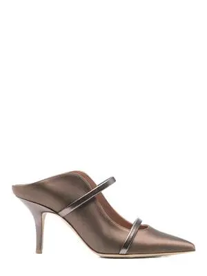 MALONE SOULIERS Double-strap Pumps - Brown