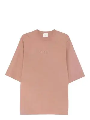 ALYSI Embellished T-shirt - Pink