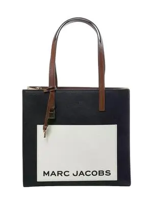 Marc Jacobs Leather Tote Bag - Black