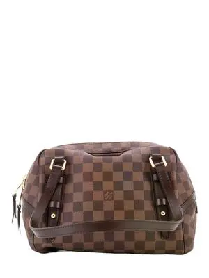 LOUIS VUITTON Rivington Satchel Damier Pm - Brown