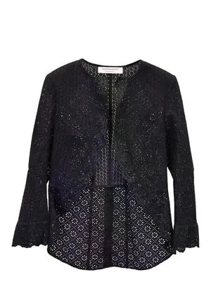Philosophy Di Lorenzo Serafini Open-work Cardigan - Black