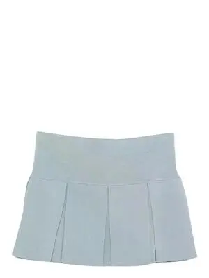 P.a.r.o.s.h Pleated Mini Skirt - Blue