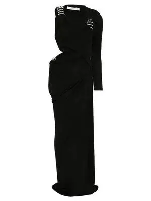 Christopher Esber Torso Maxi Dress - Black