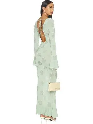 ASTA RESORT Rafaella Maxi Dress - Sage