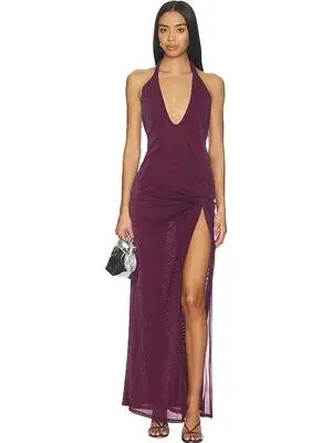 Nbd Smita Maxi Dress - Plum