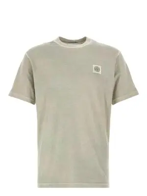 Stone Island Logo-patch T-shirt - Grey
