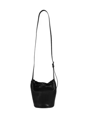 MAISON MARGIELA Gathered Bucket Bag - Black