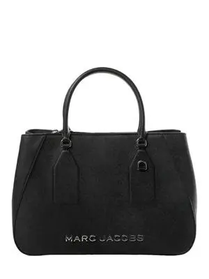 Marc Jacobs Logo-plaque Tote Bag - Black