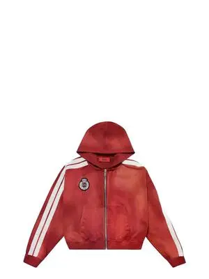 424 Academy Zip-up Hoodie - Red