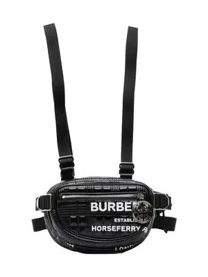 Burberry Horseferry Print Cannon Belt Bag - Black