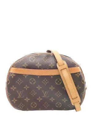 LOUIS VUITTON 2005 Monogram Blois Crossbody Bag - Brown