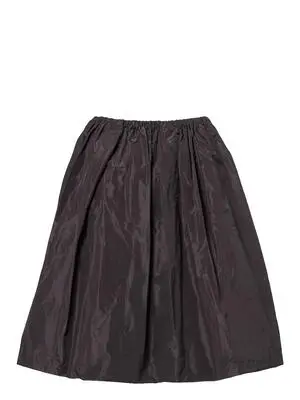 Prada Silk Taffeta Miniskirt - Grey