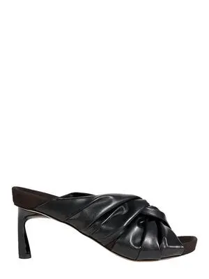 Stella McCartney Terra Twisted Mules - Black