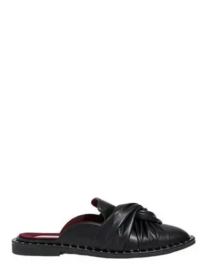 Stella McCartney Falabella Twisted Slippers - Black