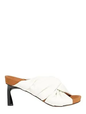 Stella McCartney Terra Twisted Mules - White