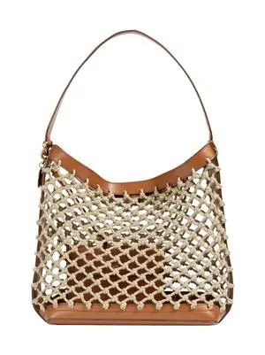 Stella McCartney Eco Knotted Mesh Tote - Light Brown