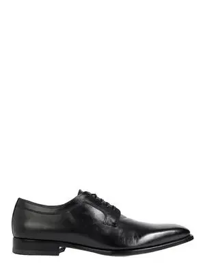 Dunhill Leather Derby Shoes - Black
