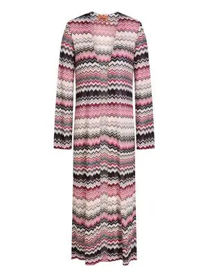Missoni Crochet-knit Cardigan - Magenta
