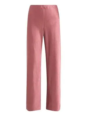 Vince Satin Wide-leg Pants - Antique Rose