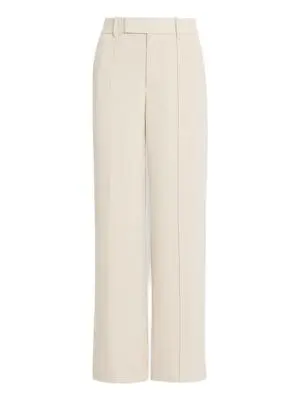 Proenza Schouler Weyes Crepe Straight-leg Trousers - Cream