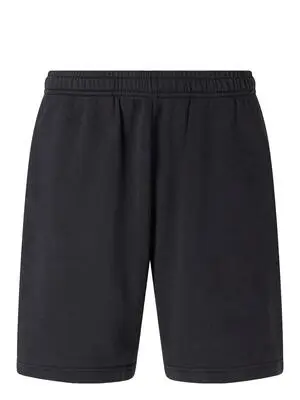 Acne Studios Straight-leg Cotton-jersey Shorts - Black