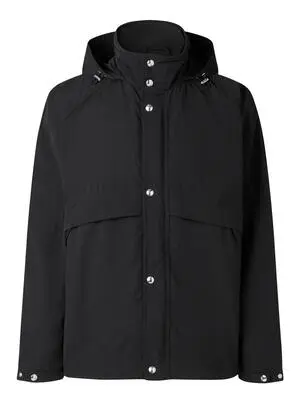 Mr P. Recycled-shell Hooded Jacket - Black