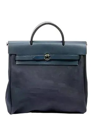 Hermès Pm Herbag A Dos Handbag - Blue