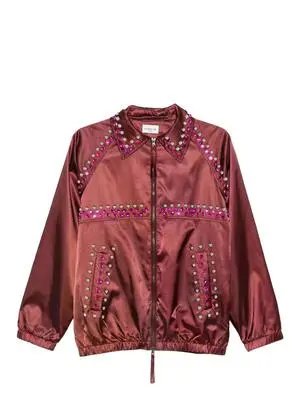 P.a.r.o.s.h Embellished Collar Jacket - Red