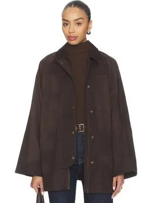 Tularosa Riley Waxed Canvas Barn Jacket - Chocolate