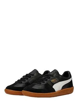 Pink Palermo Leather Sneaker - Black