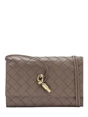 Bottega Veneta Andiamo Pouch - Brown
