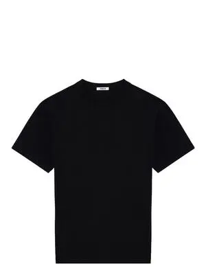 TEKLA Cotton Crew-neck T-shirt - Black