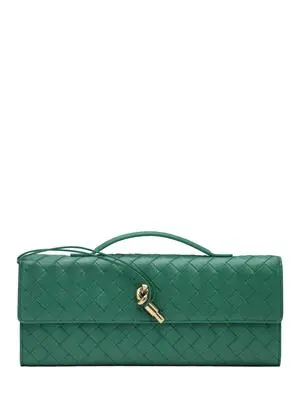 Bottega Veneta Andiamo Clutch Green