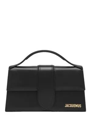 Jacquemus Le Grand Bambino Leather Bag Black