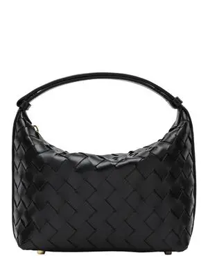 Bottega Veneta Mini Wallace Bag - Black