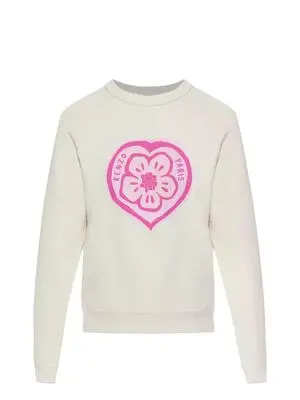 Kenzo Logo-detailed Sweatshirt - Neutrals