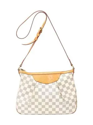 LOUIS VUITTON Pm Siracusa Shoulder Bag - White