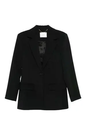 JOSEPH Fallon Single-breasted Blazer - Black