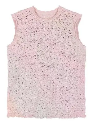 JNBY Jacquard Vest Pink