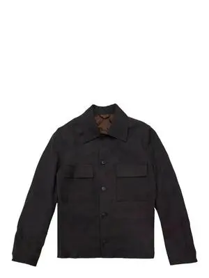 SELECTED Button Flap-pocket Overshirt