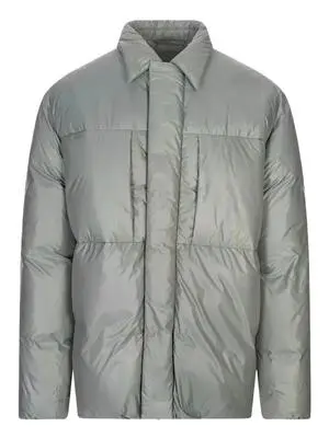 JIL SANDER Welt-pocket Padded Jacket - Grey
