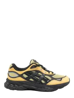 Asics Panelled Sneakers - Yellow