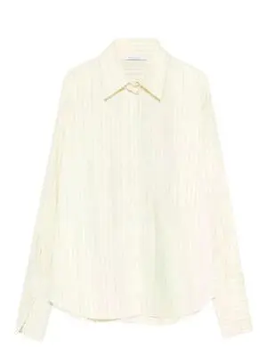 Patrizia Pepe Striped Shirt - Yellow