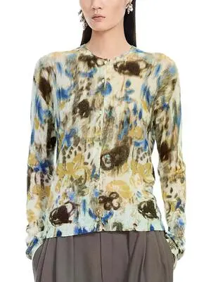 JNBY Printed Cardigan - Neutrals