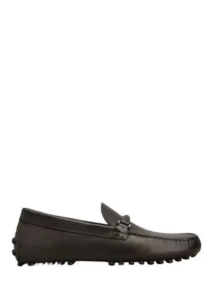 TOD'S Leather Loafers - Brown