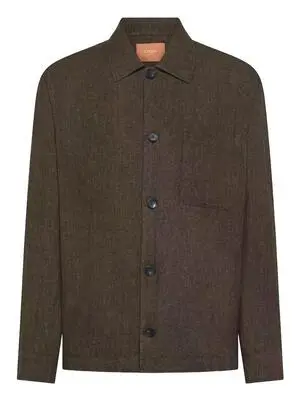 CRUNA Cardiff Chest-pocket Shirt - Brown