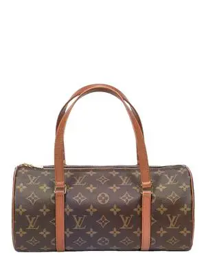 LOUIS VUITTON 1996 Papillon 30 Handbag - Brown
