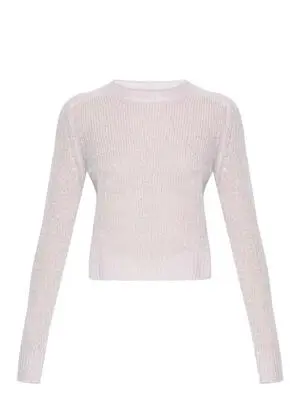 LISA YANG Solene Round-neck Sweater - Purple