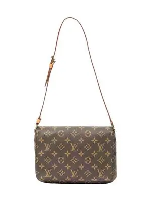 LOUIS VUITTON Musette Tango Shoulder Bag - Brown